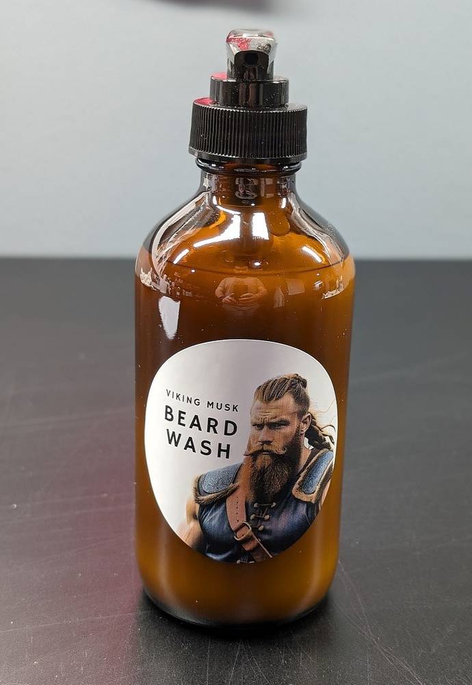 Viking Musk Beard Wash – Rainbow Cammo